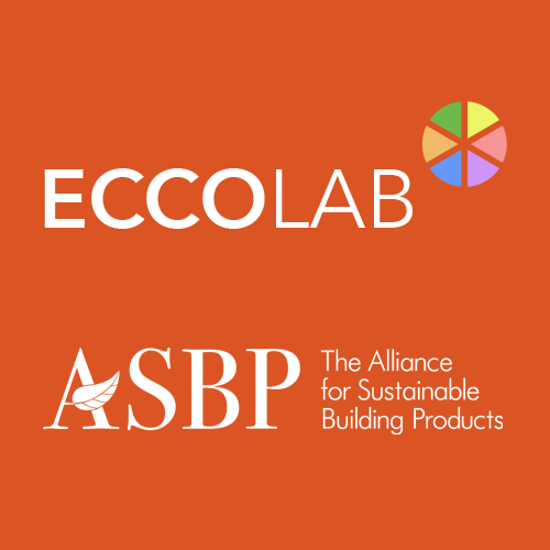 Launch Event - ECCOLAB v2 - The Alliance for Sustainable Building Products