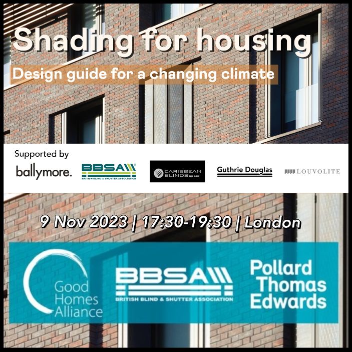 Launch of design guide on shading for housing - The Alliance for ...