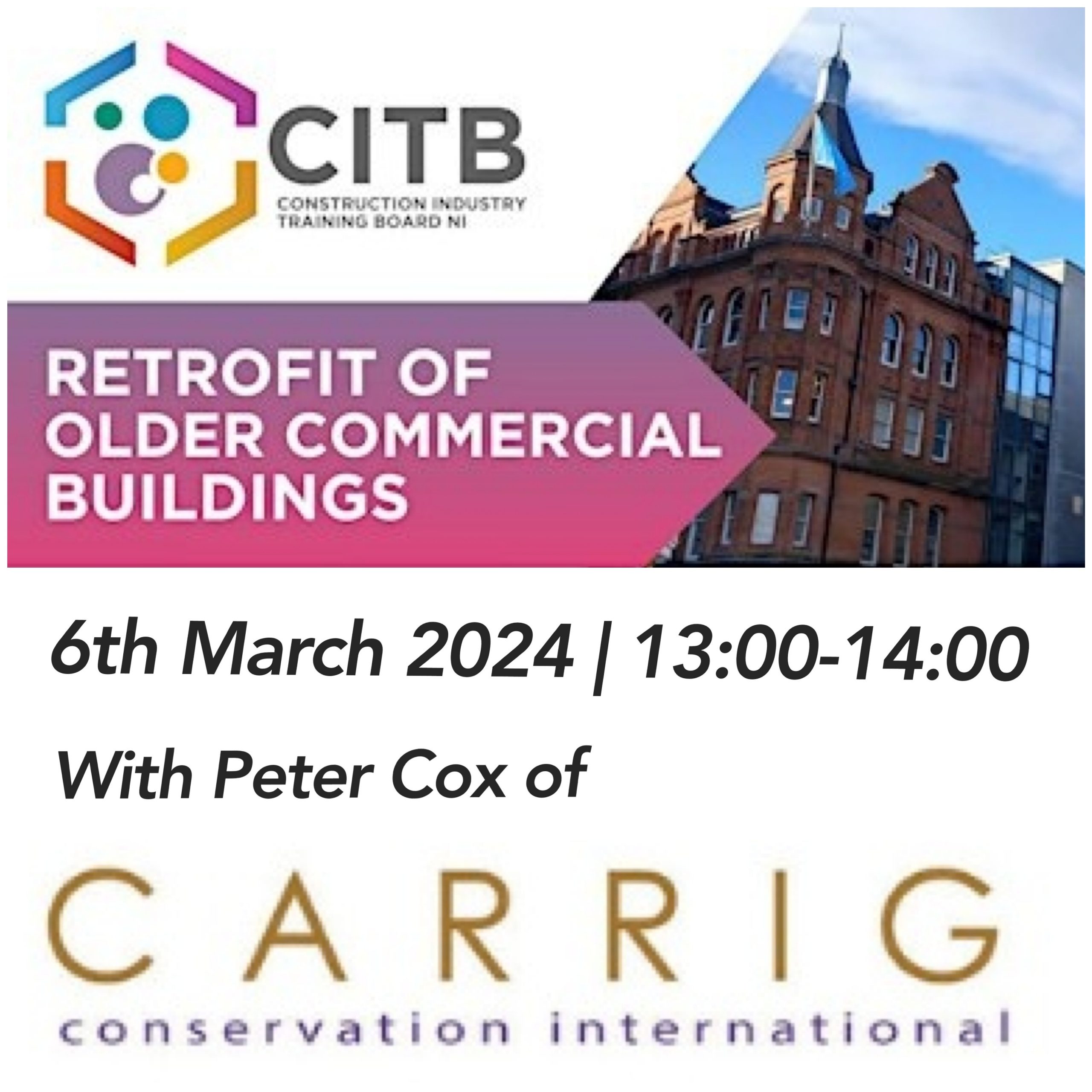 Retrofit of Older Commercial Buildings - delivered by Peter Cox of ...