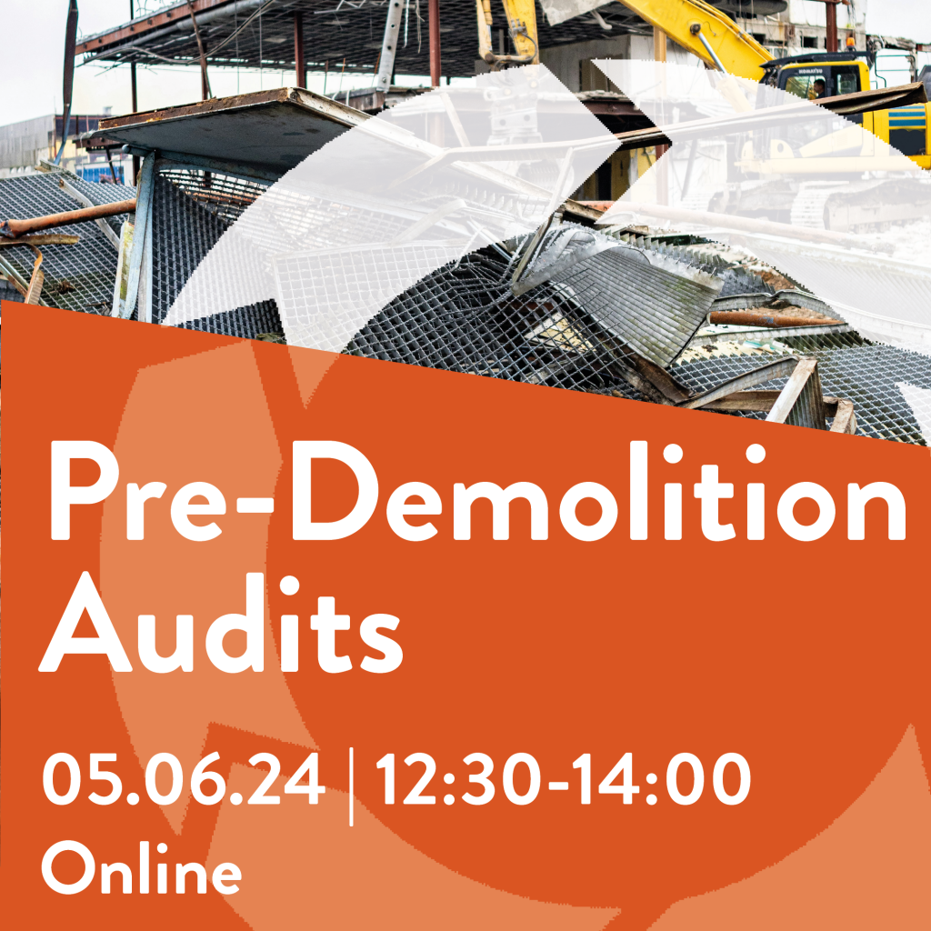 Reuse Now Webinar: Unlocking the value of building stock - Pre-Demolition Audits - The Alliance ...