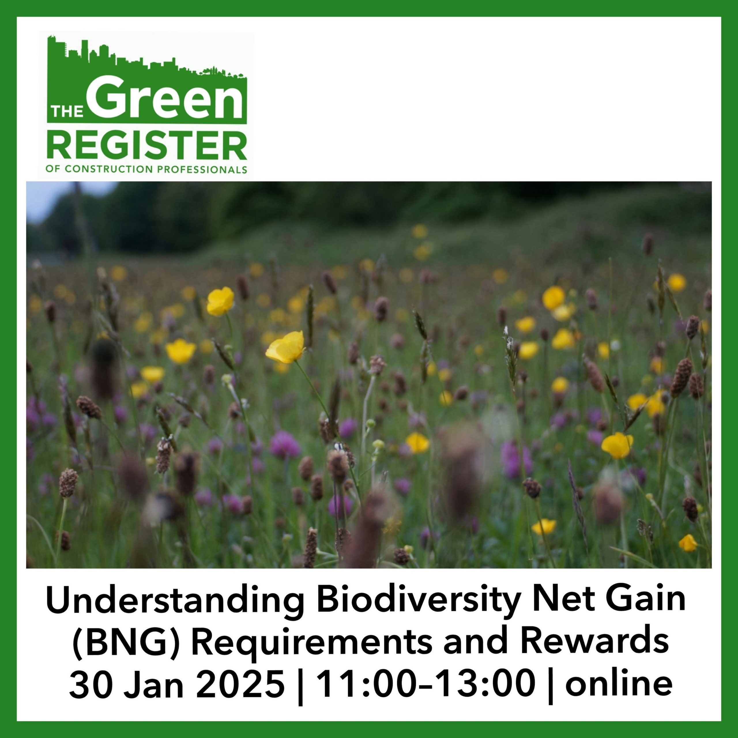 Green Register: Understanding Biodiversity Net Gain (BNG) Requirements ...